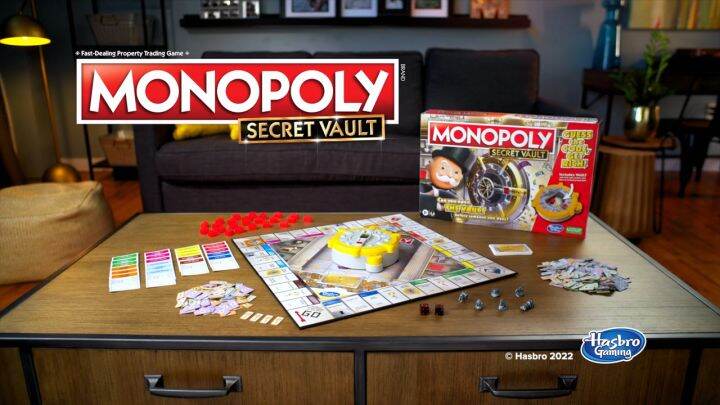 Monopoly Secret Vault Board Game (100.0% Original) | Lazada