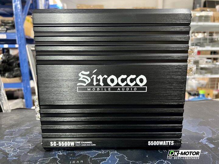 sirocco 5500w คลาสดี ดิจิตอล 5500วัตร แอมป์บราซิล class d digital เพาเวอร์แอมป์ sc-5500w ...