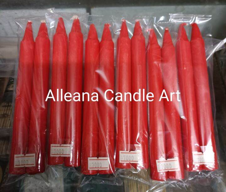 Lilin Merah Sembahyang 1,5 x 16,5 ( sepasang ) | Lazada Indonesia