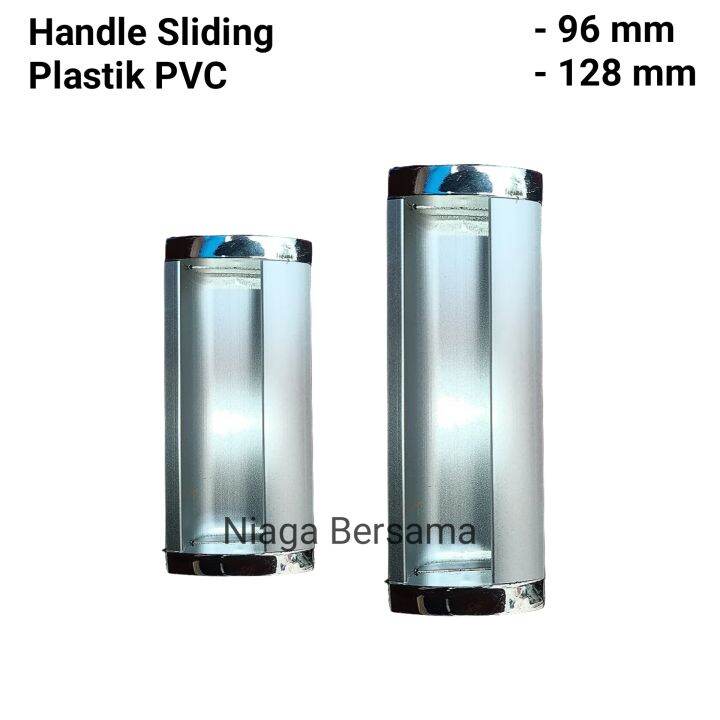 Handle Laci Tanam Plastik PVC 96 mm Dan 128 mm Tarikan Lemari Sliding ...