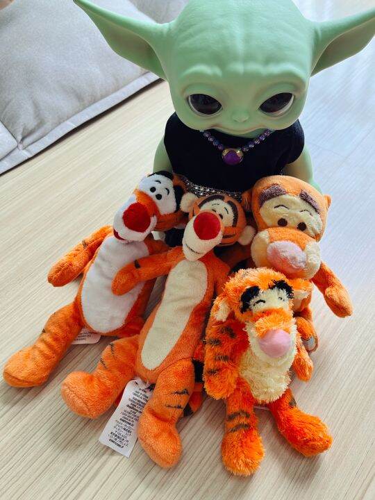 ตุ๊กตาเสือทิกเกอร์ Tigger งานสะอาด ขนนุ่มนิ่มมาก ลิขสิทธิ์แท้ | Lazada ...