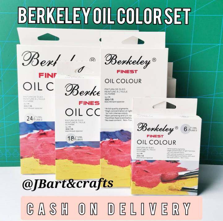 BERKELEY oil color 6/12/18/24 | Lazada PH