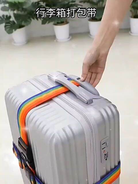 Sabuk Kunci Tali Pengaman Koper Silang Tali Koper Luggage Strap Belt ...