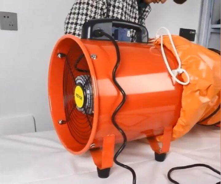 COD 8/10/12in Portable blower Ventilation fan , Exhaust Fan, industrial ...