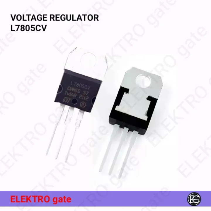 IC REGULATOR LM7805 L7805 L7805CV 7805 Voltage Regulator 5v LDO TO 220 DIP | Lazada Indonesia
