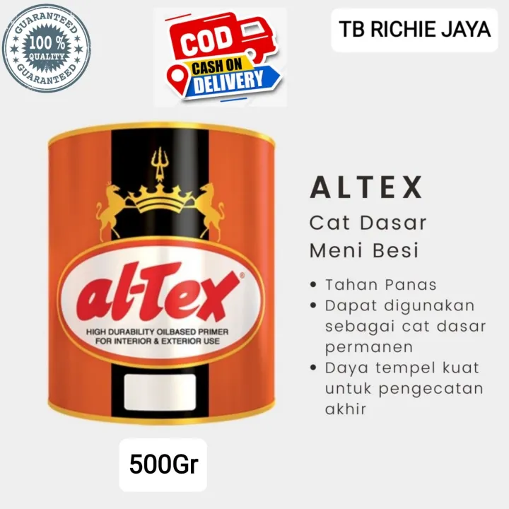 ALTEX CAT KAYU & BESI 500Gr , Cat Kayu & Besi Altex Berkualitas WARNA ...