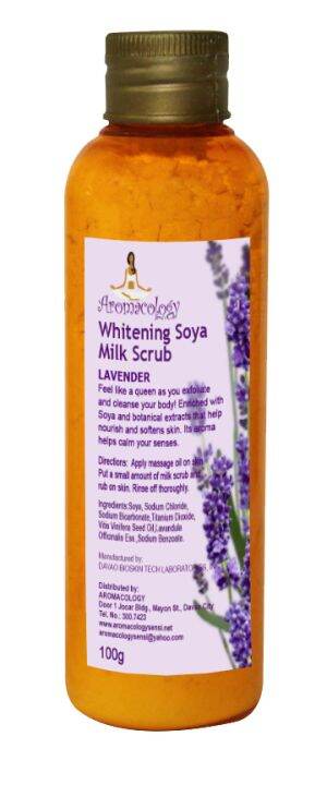 SOYA MILK SCRUB with LAVENDER-100g | Lazada PH