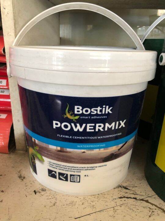 Bostik powermix FLEXIBLE CEMENTITIOUS WATERPROOFING | Lazada PH