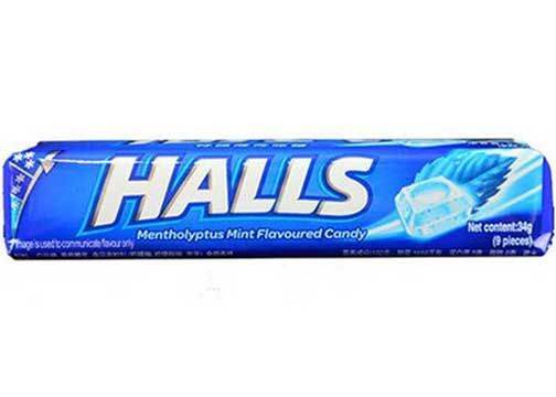Halls candy stick 34g x20 - Mentholyptus | Lazada