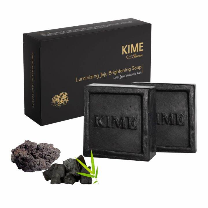 Kime Skincare Facial Wash Whitening (1 Box Isi 2 Sabun) Cocok untuk Muka dan Badan | Lazada ...