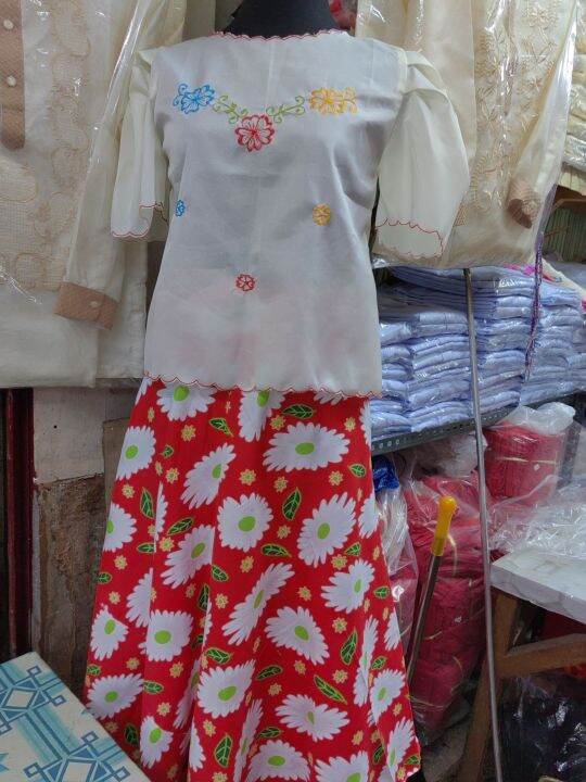 filipiniana linggalo ng wika pang sayaw adult 1 set | Lazada PH