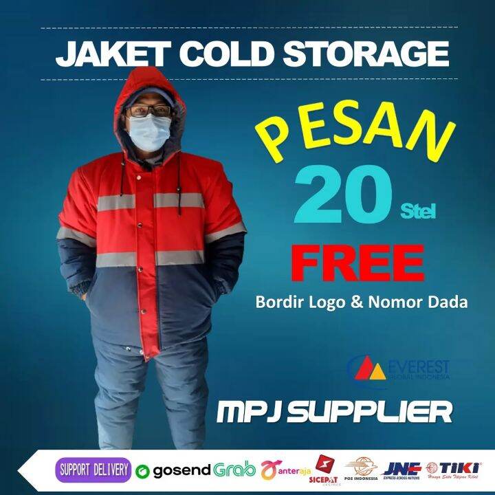 Jacket Tebal Cold Storage Ruang Pendingin Untuk Suhu -35* Celcius ...