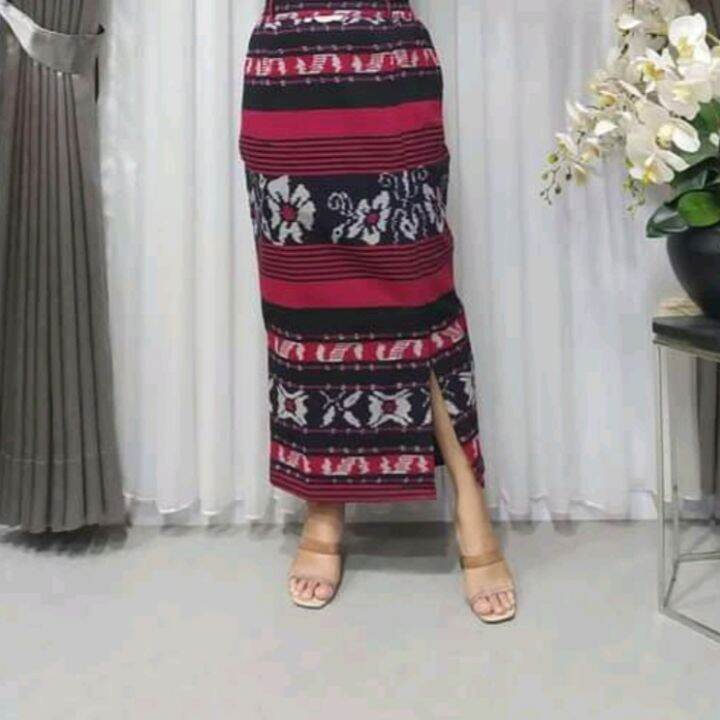 Rok tenun etnik bawahan tenun blanket troso jepara R93 | Lazada Indonesia