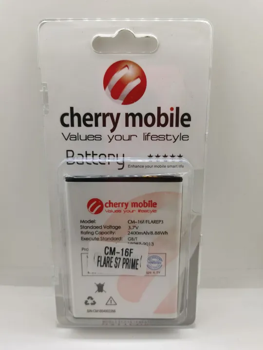CHERRY MOBILE CM-16F/ FLARE S7PRIME BATTERY | Lazada PH
