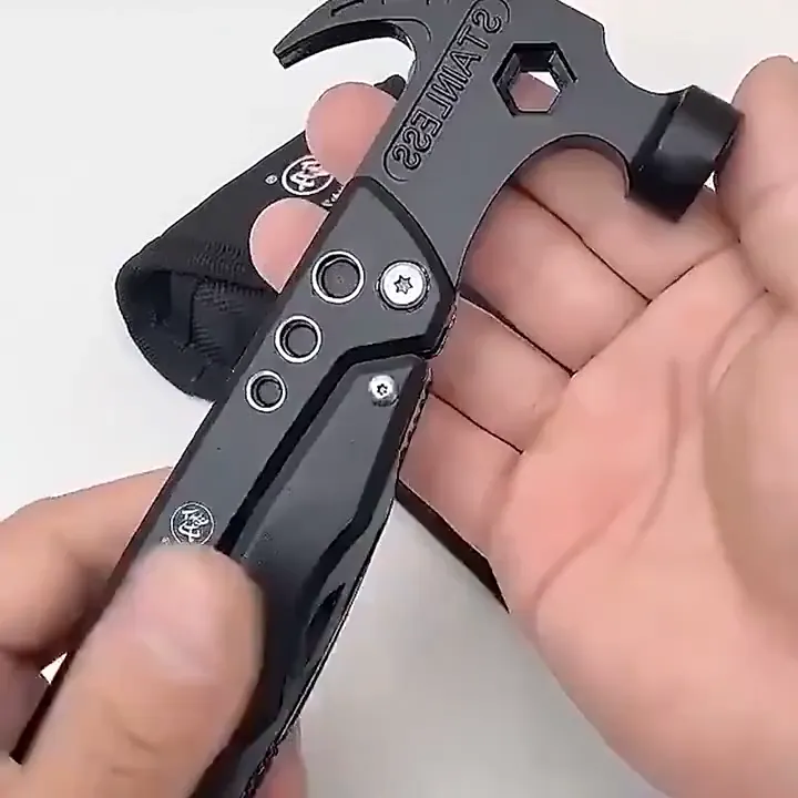 Multi-tool Hammer pointed hammer home emergency repair hammer 10 in 1 ...