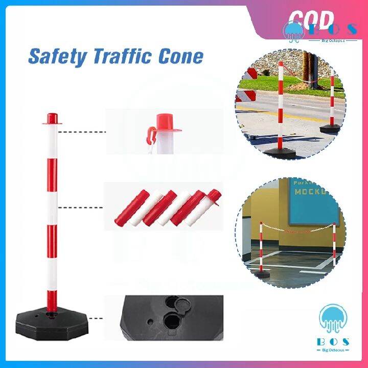 【BOS】Traffic Safety Cone Barrier Post Traffic and Crown Control ...