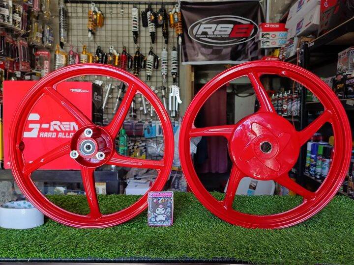 G ren Mags 14s Slim type Red Color For Yamaha mio i 125 m3 Mio Soul i ...
