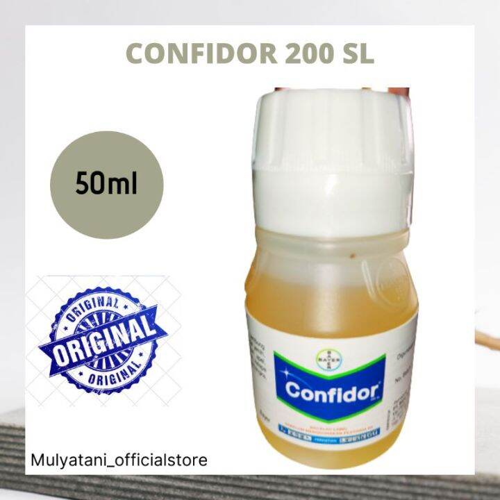 Confidor 200 SL Insektisida 50 ML Original Kemasan Pabrik | Lazada Indonesia