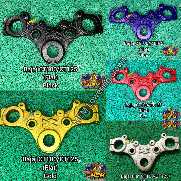 Bajaj flat for CT100/CT125 lowering crown butterfly | Lazada PH