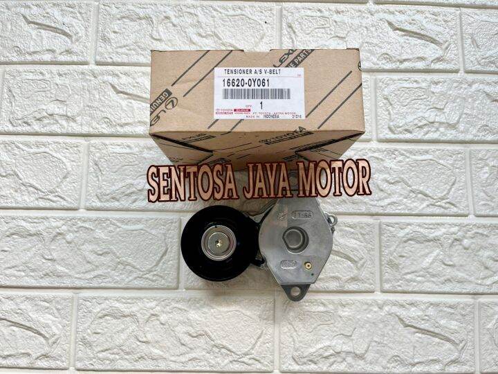 Tensioner Assy Fan belt Van belt Agya Calya Sigra Sienta Vios Limo ...