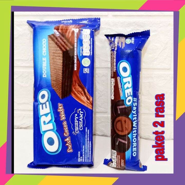 biskuit Oreo 2 varian rasa wafer dan biskuit | Lazada Indonesia