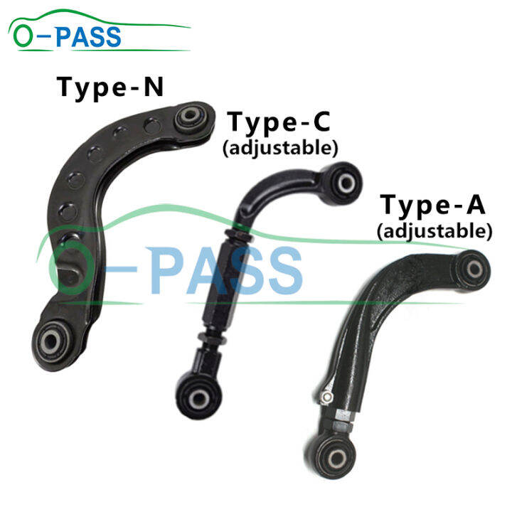 OPASS Adjustable Rear upper Camber Control Arm For Ford Focus II III DA ...