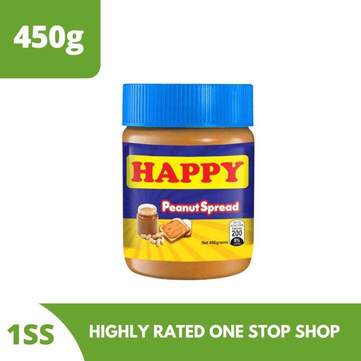 Happy Peanut Butter Spread , 450g | Lazada PH