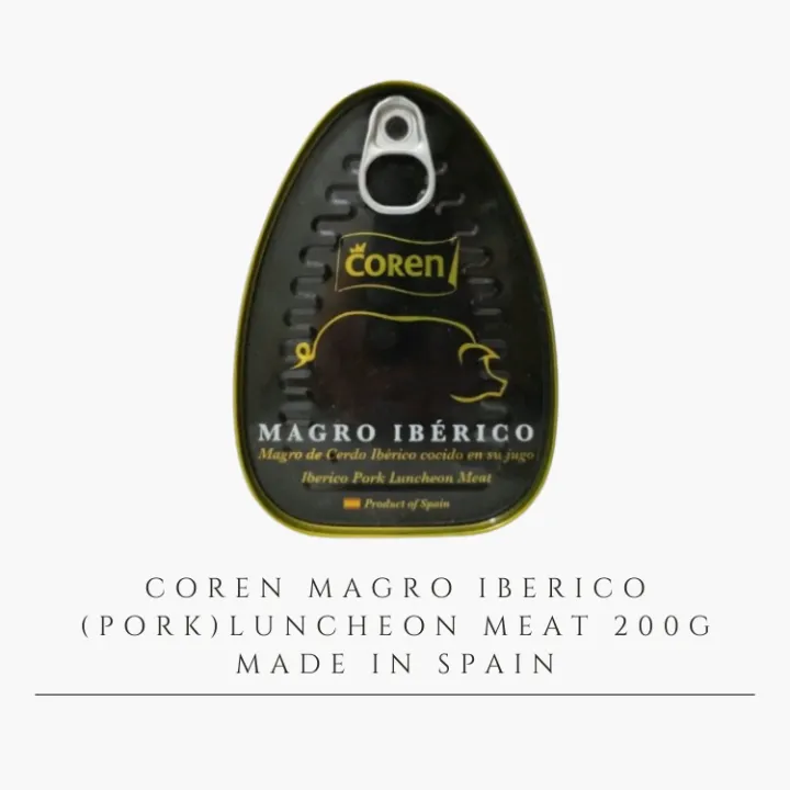 Coren Magro Iberico (Pork) Luncheon Meat 200g Made in Spain | Lazada PH