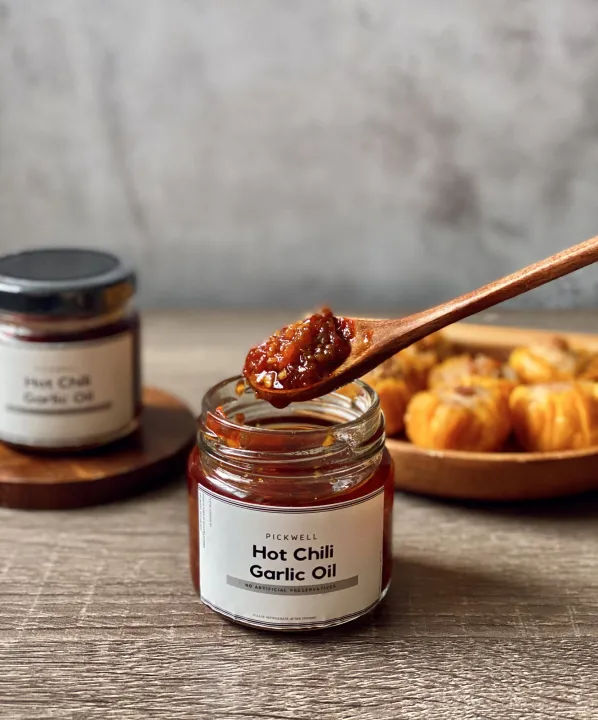 Pickwell Chili Garlic Oil Chili Oil Chili Sauce | Lazada PH