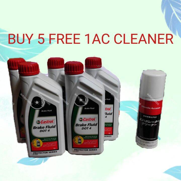 BRAKE FLUID CASTROL 1L DOT 4 PROTECTOR SERIES | Lazada