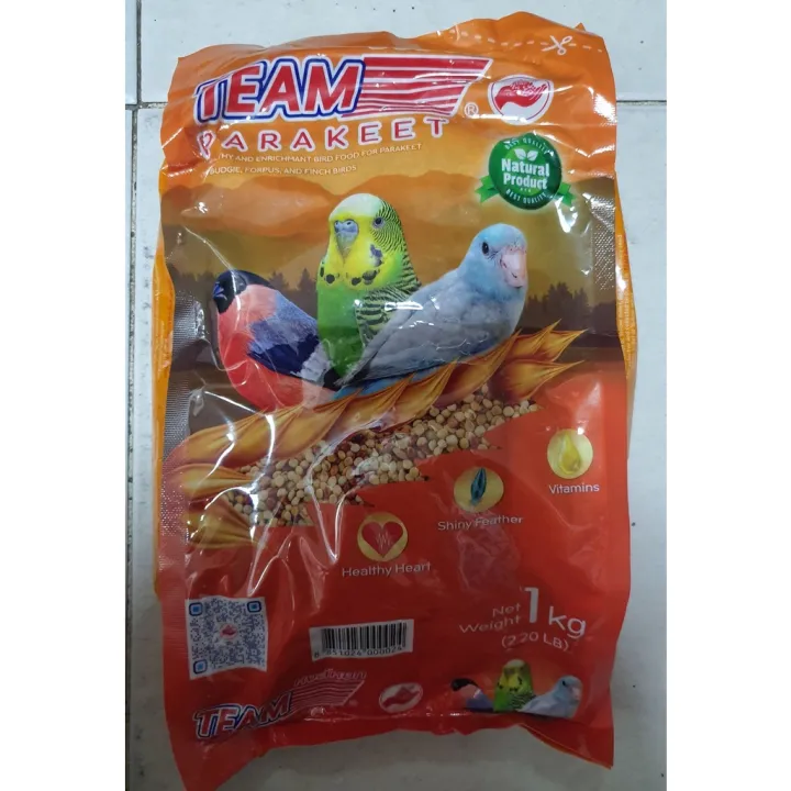 Team Birds ทีม อาหารนกหงษ์หยก นกหงษ์หยก 1 Kg. พร้อมส่งด่วนค่ะ | Lazada.co.th