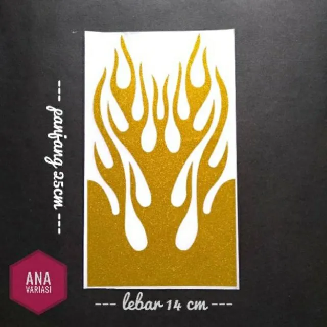 stiker spakbord all motor, stiker api motor | Lazada Indonesia