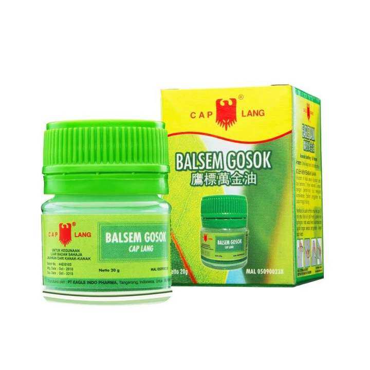 Cap Lang Balsem Gosok 20g | Lazada