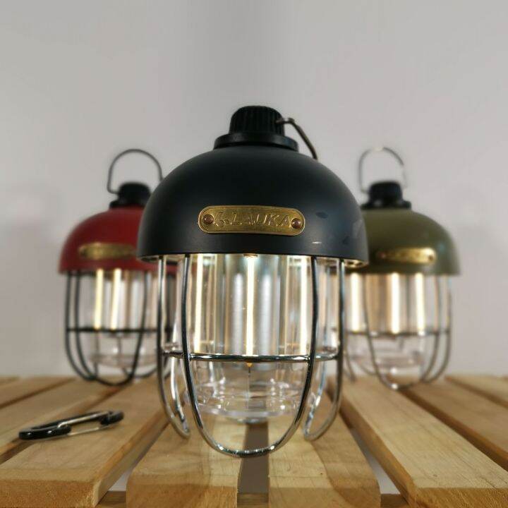 L.LUAKA ตะเกียง LED หลอด Edison ชาร์จ USB | Lazada.co.th