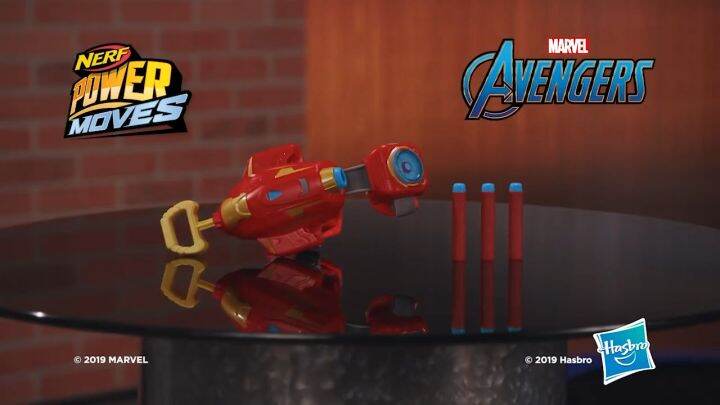 Nerf Power Moves Marvel Avengers Iron Man Repulsor Blast | Lazada PH