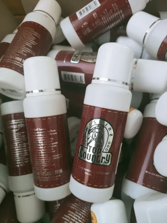 Top Country Roll-on 100 ml โรลออน ลูกกลิ้ง ระงับกลิ่นกาย ลูกกลิ้งมิสทีน ...