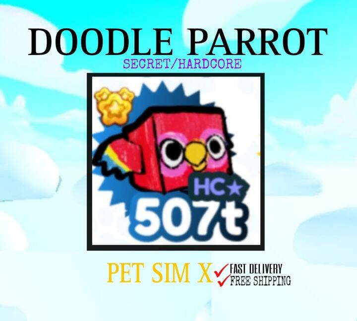 DOODLE PARROT DOODLE PENGUIN DOODLE HYDRA VALENTINES EGG PET SIMULATOR ...