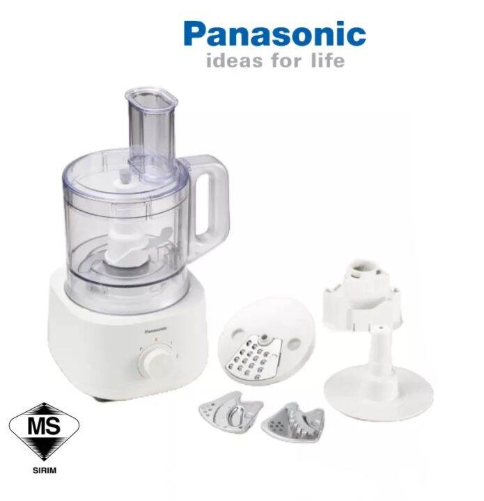 Panasonic Food Processor with 5 Accessories for 18 Functions-MK-F310WSK ...