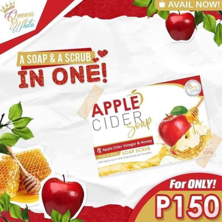 Queenwhite AppleCider Soap Original | Lazada PH