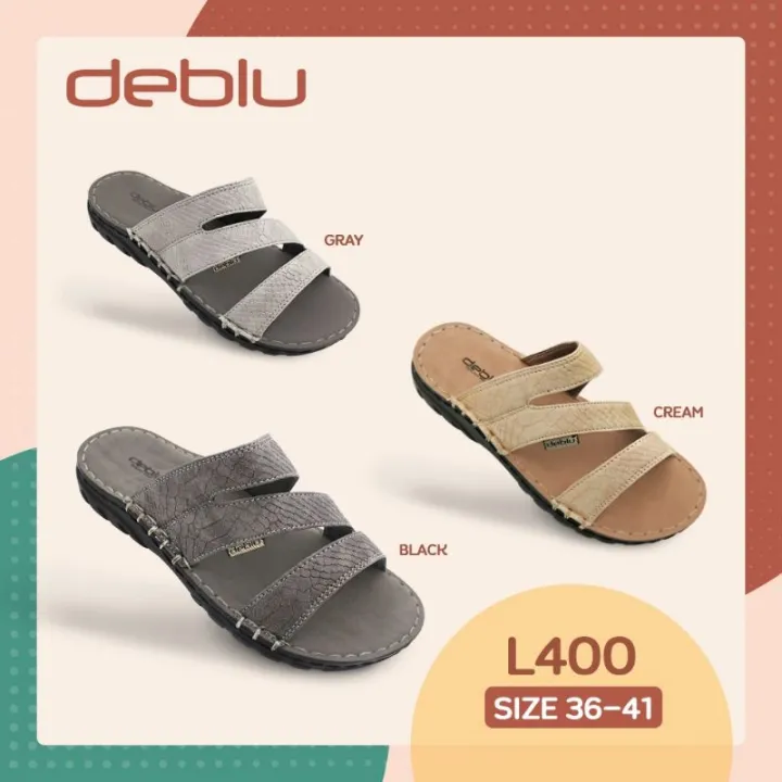 รองเท้าแตะ Deblu เพื่อสุขภาพ รุ่น L400 ไซส์ 38-41 สำหรับผู้หญิง | Lazada.co.th