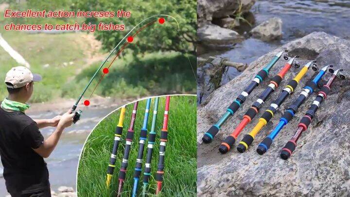 STAR SPARK Fishing Rod Set Fishing Rod and Fishing Reel Complete ...