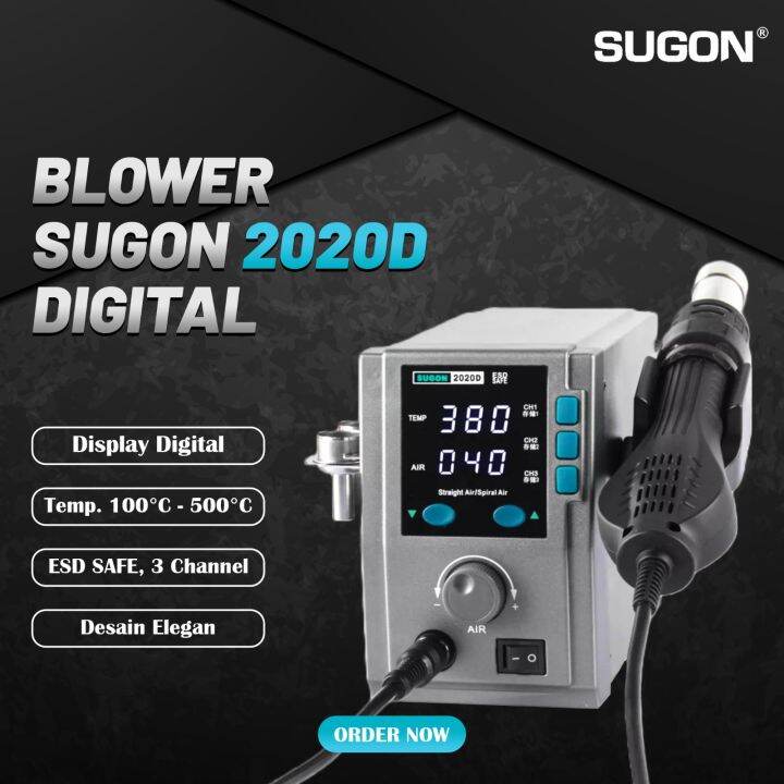 BLOWER SUGON 2020D DIGITAL ORI | Lazada Indonesia