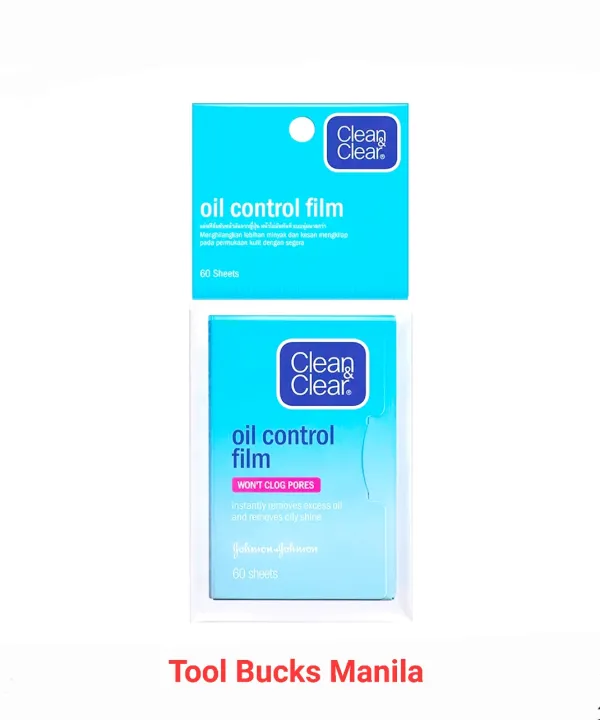 Clean & Clear Oil Control Film 60 sheets | Lazada PH