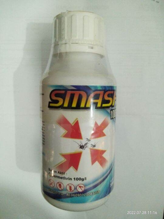 Smash 100 EC Insektisida Pengasapan Fogging Nyamuk DBD kemasan 500 ml ...