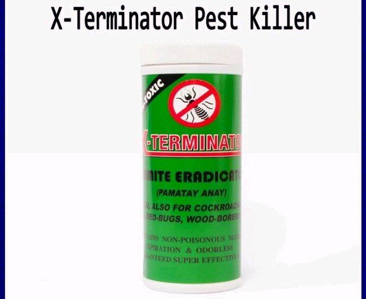 X TERMINATOR 20G,150G COCKROACH,ANTS, BED-BUGS, WOOD-BORERS ERADICATOR ...