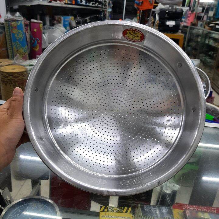 Saringan Masak Nasi Santan Stainless Ayakan Santen Kuping 14 | Lazada ...