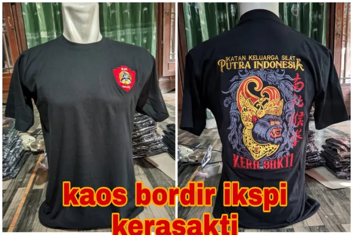 kaos bordir ikspi kerasakti desain terbaru | Lazada Indonesia