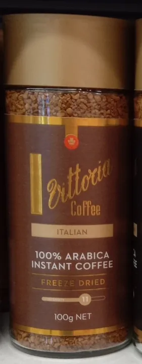 Vittoria Freezed Dried Instant Coffee Italian 100g | Lazada