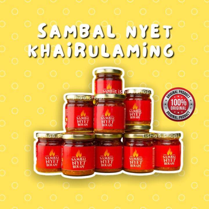 [ Personal Shopper ] Sambal Nyet Berapi Khairul Aming 💯 Original From ...
