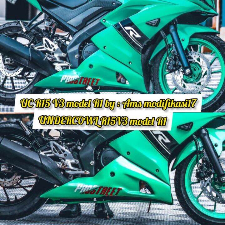 UNDERCOWL FAIRING BAWAH ALL NEW R15 V3 VVA MODEL R1 | Lazada Indonesia